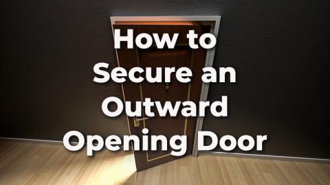 How to Secure an Outward Opening Door (Including French Doors ...