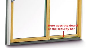 5 Simple Ways to Lock a Sliding Door Without a Lock - DailyHomeSafety