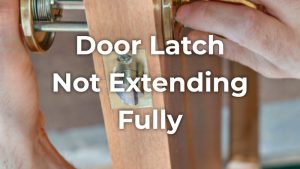 Door Latch Not Extending Fully: How to Fix It Like a Pro - DailyHomeSafety